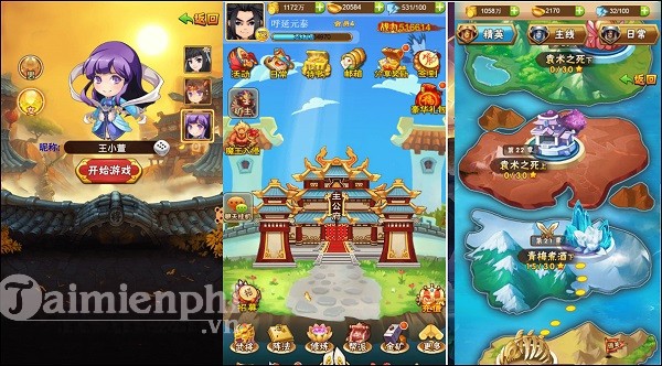 3Q H5 - Game tam quốc H5 thẻ bài trên web, MOBILE -taimienphi.vn