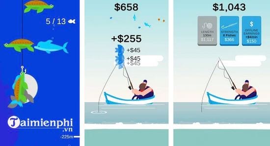 Download The Fish Master cho Android - game chinh phục thử thách câu c