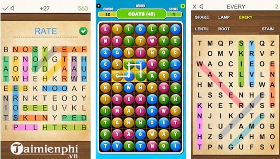 Download Word Games cho Android - game giải đố hấp dẫn qua việc nối gh
