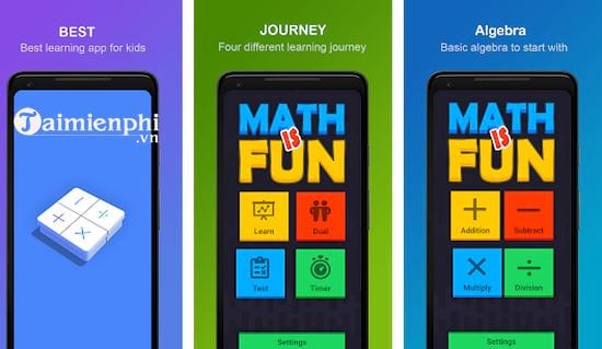 Math Games for Kids Pro - Game câu đố toán học trên điện thoại Android