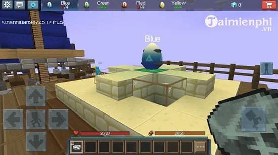 Egg Wars - Game nhập vai thế giới mở trên di động -taimienphi.vn