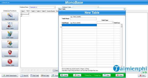 SSuite MonoBase Database - Thiết kế cơ sở dữ liệu không giới hạn -taim