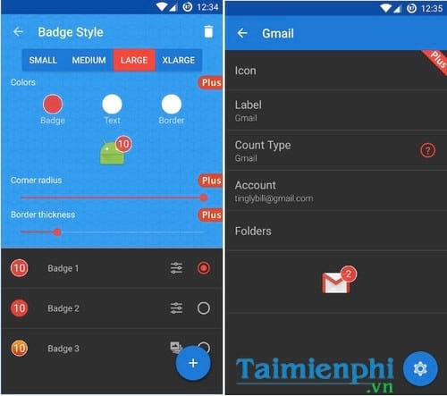 Download Notifyer Unread Count cho Android - Hiển thị số thông báo chư