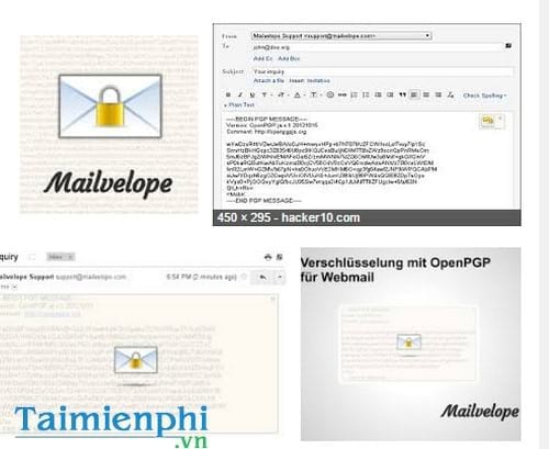 Download Mailvelope cho Chrome - Bảo mật, mã hóa Email -taimienphi.vn