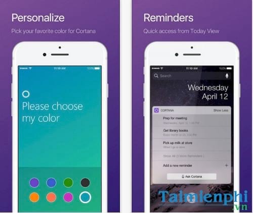 Cortana cho Android, iPhone - Trợ lý ảo của Microsoft trên di động -ta