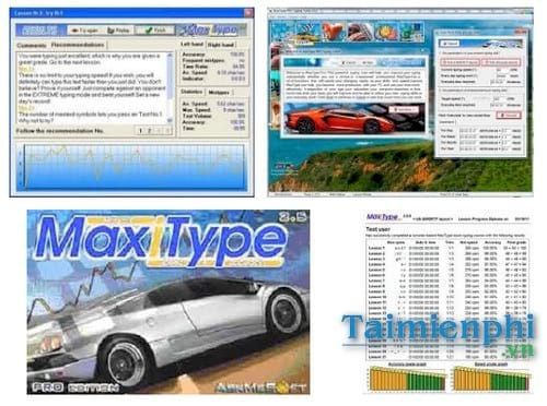 Download MaxType PRO Typing Tutor 3.0.1 - Luyện gõ bàn phím nhanh, gõ