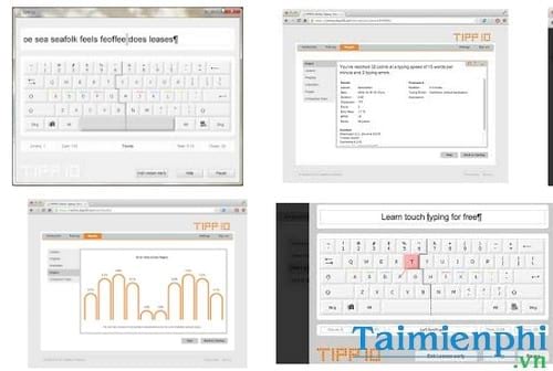 Download TIPP10 Free Typing 2.1.0 - Luyện gõ 10 ngón hiệu quả -taimien