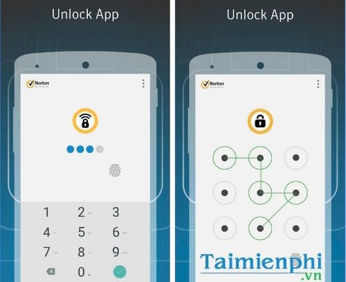 Norton App Lock cho Android - Khóa ứng dụng bằng mật khẩu, vân tay -ta