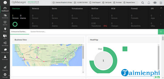 Download OpManager 12.5 build 490 - Phần mềm quản lý mạng toàn diện v