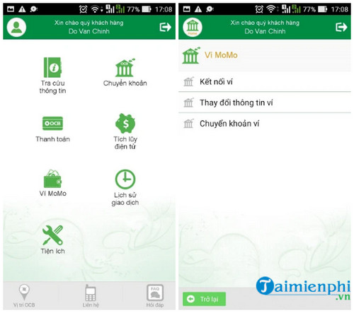 Tải OCB Mobile Banking, ứng dụng ngân hàng điện tử OCB -taimienphi.vn