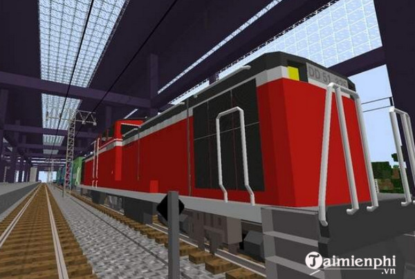 Tải Real Train Mod, mod tàu hỏa cho Minecraft -taimienphi.vn