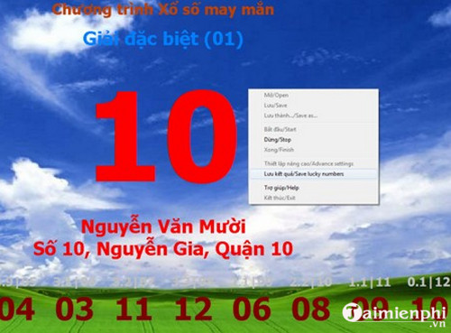 Download Lucky Draw Program Mới nhất - Công cụ quay số trúng thưởng đơ