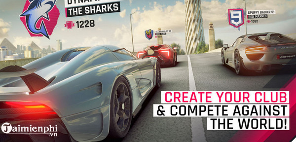 Download Asphalt 9 cho Windows 10 - Game đua xe tốc độ cao -taimienphi