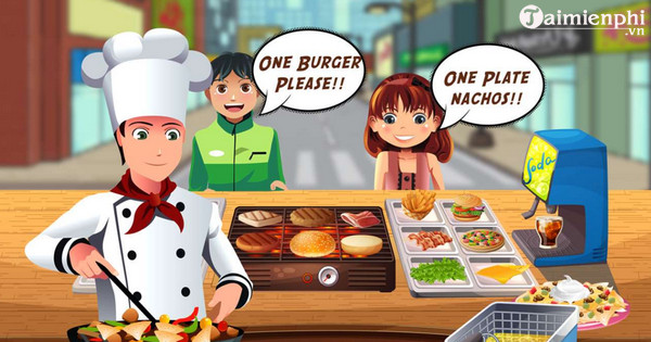Street Food Maker, game nấu ăn đường phố cho máy tính, điện thoại -tai