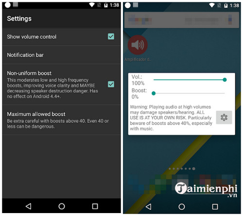 Download Volume Booster GOODEV Cho Android - Tối ưu hóa âm thanh trên