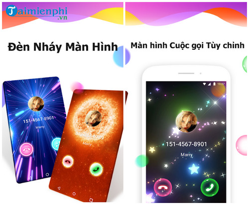 Tải Color Phone Flash, Ứng dụng đổi màn hình cuộc gọi cho điện thoại A