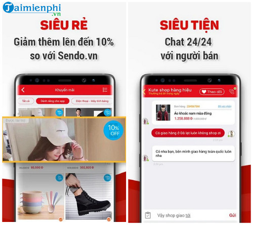Tải Sendo - FPT Sendo.vn, ứng dụng mua hàng online trên điện thoại -ta