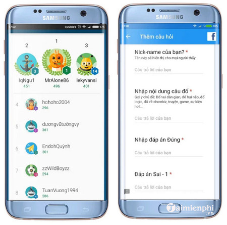 Tải game Hỏi Ngu Hại Não trên điện thoại -taimienphi.vn