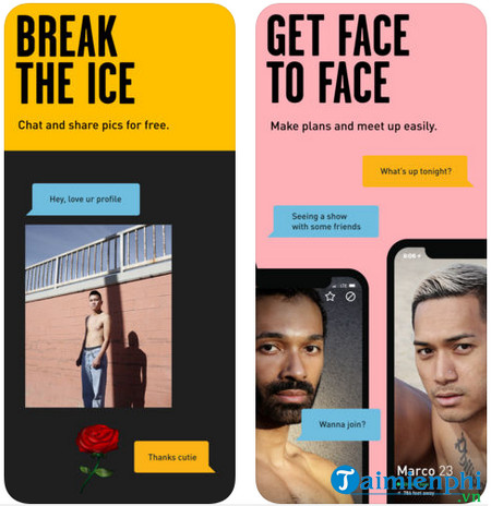 Download Grindr Cho Android - Mạng xã hội của người đồng tính nam -tai