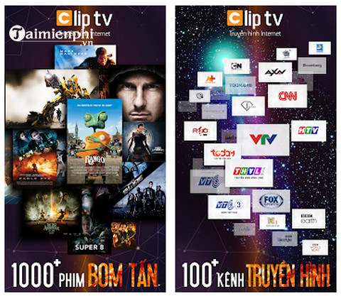 Download Clip TV cho Android - Xem hàng trăm kênh truyền hình và phim