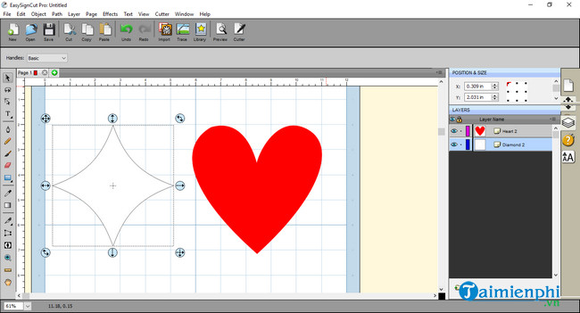 Download EasySignCut Pro 64bit - Phần mềm thiết kế đồ họa cho máy cắt