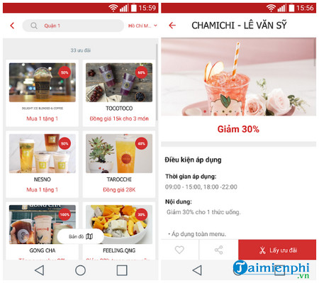 Download Meete cho Android - Khám phá món ngon với ưu đãi hấp dẫn -tai