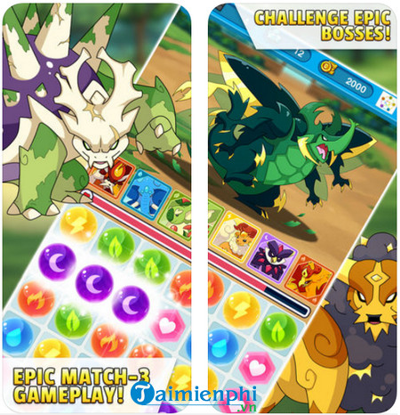 Download Dynamons Evolution cho iOS cho iOS - Game RPG thú vị với nhiề