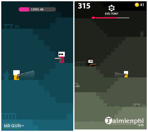 Tải Mr Gun, game bắn súng thú vị của Ketchapp -taimienphi.vn