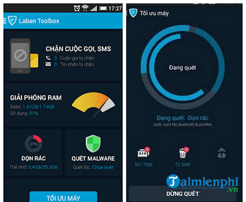 Download Laban Toolbox cho Android - Ứng dụng chặn cuộc gọi và tin nhắ