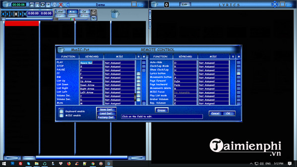 Download MusIC Pot Demo - Pot - Phần mềm quản lý nhạc đệm sân khấu chu