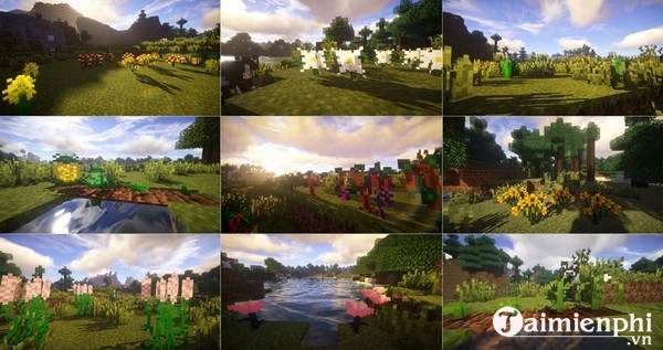 Download Plants Mod cho Minecraft - Mod bổ sung cỏ cây thực vật -taimi