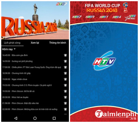 Download HTVC cho Android - Trải nghiệm truyền hình trực tuyến đa dạng