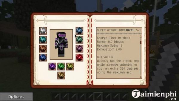 Tải Dynamic Sword Skills Mod - Thêm kỹ năng chiến đấu trong Minecraft