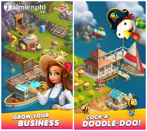 Download Funky Bay Farm Adventure game cho Android - Trải nghiệm nông