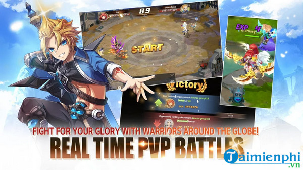 Download Light Chaser cho Android - Chiến đấu để cứu vương quốc Lorrai