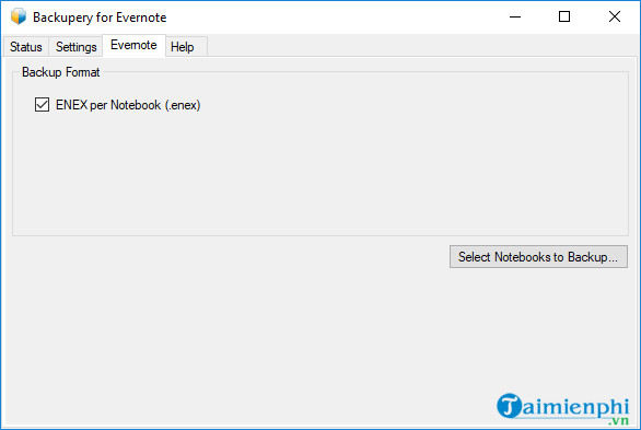 Download Backupery for Evernote 1247.0 - Ứng dụng sao lưu và khôi phụ
