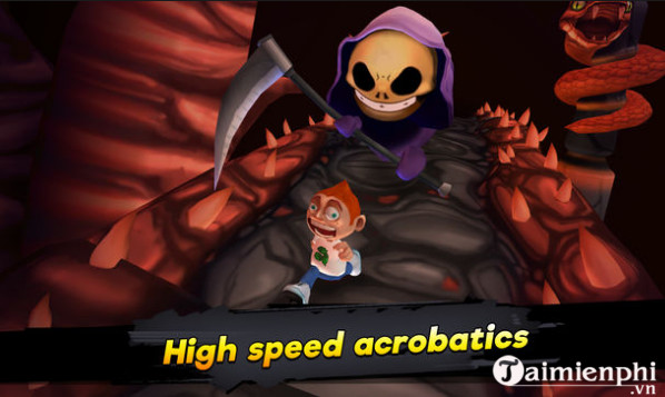 Tải Running Fred, game chạy bất tận cho iPhone, Android -taimienphi.vn