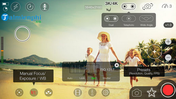 Tải ProMovie Recorder, ứng dụng quay video cho iPhone, iPad -taimienph
