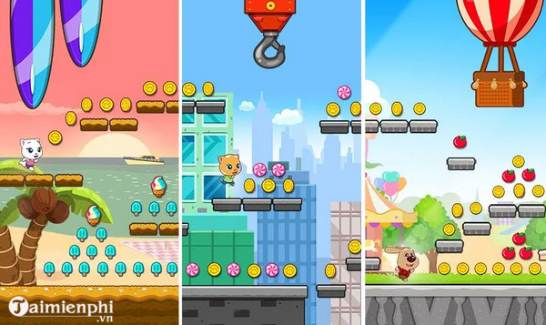 Tải Talking Tom Candy Run, game chạy bất tận cho Android, iPhone -taim