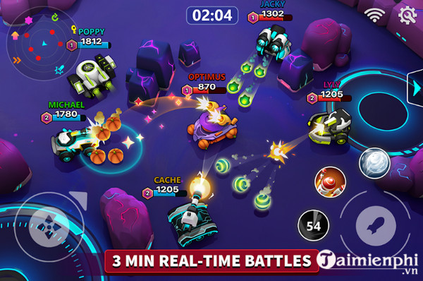 Download Tank Raid Online cho Android - Trải nghiệm game bắn tăng đa d
