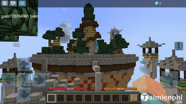 Download Sky Wars cho Android - Game hành động sinh tồn phong cách Min