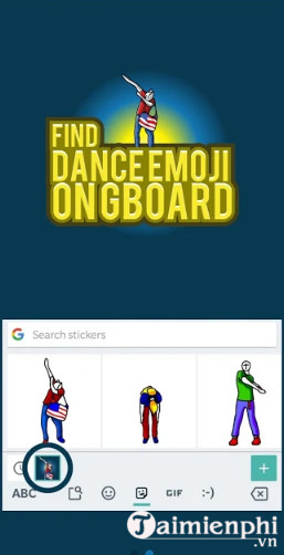Download Dance Emoji cho Android - Bộ biểu tượng cảm xúc nhảy múa độc