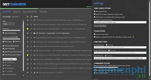Download DayZ Commander 0.9.1.117 - Hỗ trợ chơi game DayZ -taimienphi.