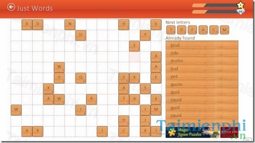 Download Just Words Online - Game nối từ trên Windows 8 -taimienphi.vn