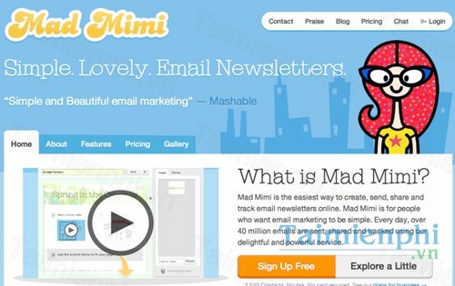 Download Mad Mimi 2016 - Dịch vụ email marketing, quảng cáo qua email