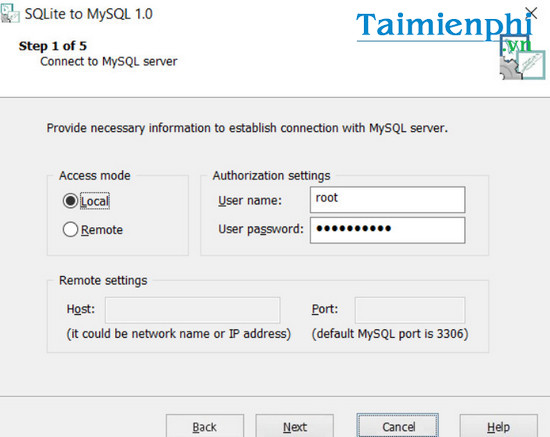 Download SQLite to MySQL 1.0 - Chuyển đổi dữ liệu SQLite sang MySQL mạ