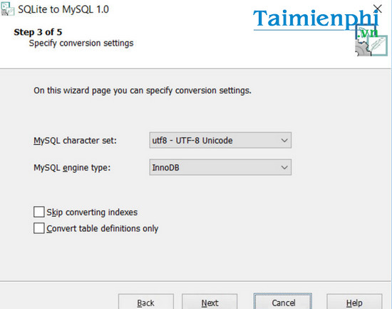 Download SQLite to MySQL 1.0 - Chuyển đổi dữ liệu SQLite sang MySQL mạ