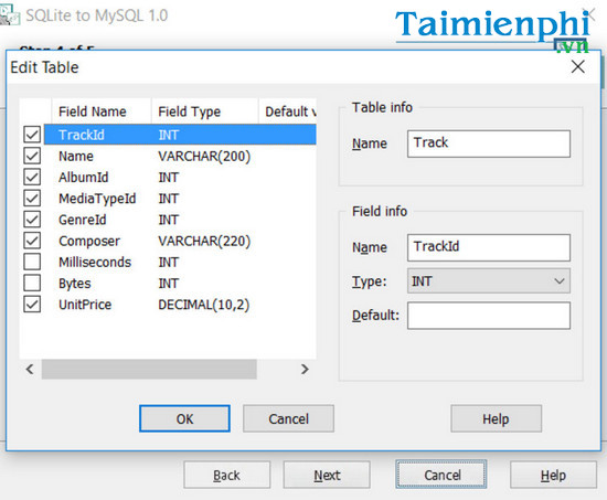 Download SQLite to MySQL 1.0 - Chuyển đổi dữ liệu SQLite sang MySQL mạ