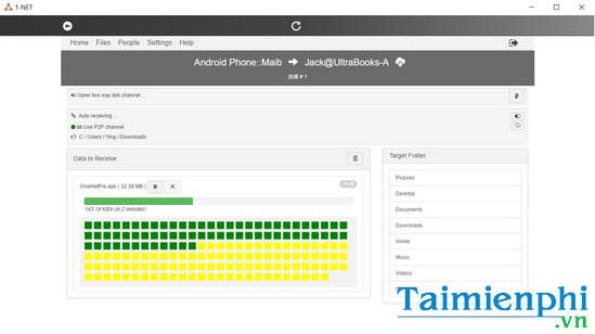 1-NET Client for Windows 0.5.0.2 - Truy cập dịch vụ hệ thống từ xa -ta
