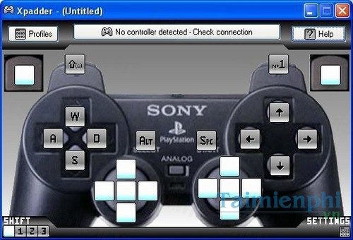 Download Xpadder 5.7 - Giả lập bàn phím gamepad cho máy tính -taimienp